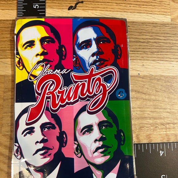 runtz | Kitchen | Mylar Resealable Runtz Brand Obama Edition | Poshmark